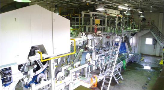 New non-woven pilot machine in the USA - Allimand